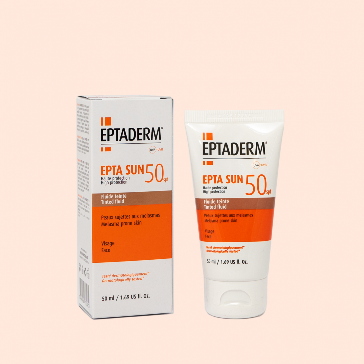 EPTA SUN Tinted fluid – Eptaderm